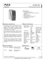 PIC240.241C - PULS GmbH - PDF Catalogs | Technical Documentation | Brochure