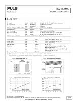 PIC240.241C - PULS GmbH - PDF Catalogs | Technical Documentation | Brochure