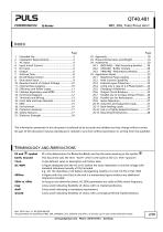 QT40.481 - PULS GmbH - PDF Catalogs | Technical Documentation | Brochure