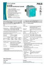 SL10.309 - PULS GmbH - PDF Catalogs | Technical Documentation | Brochure
