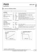 UB10.245 - PULS GmbH - PDF Catalogs | Technical Documentation | Brochure