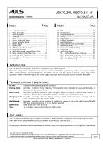 UBC10.241-N1 - PULS GmbH - PDF Catalogs | Technical Documentation ...