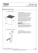 ZM2.WALL - PULS GmbH - PDF Catalogs | Technical Documentation | Brochure