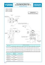 RELIEF VALVES - YUKEN Europe Ltd. - PDF Catalogs | Technical Documentation | Brochure