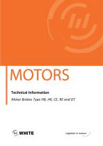 HB | HK | CE | RE | DT Technical Information - White Drive Motors And Steering - PDF Catalogs ...
