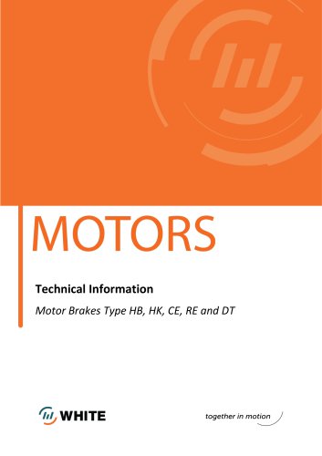 All White Drive Motors And Steering catalogs and technical brochures