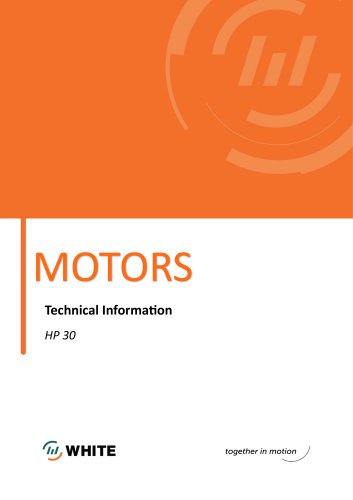 All White Drive Motors And Steering catalogs and technical brochures