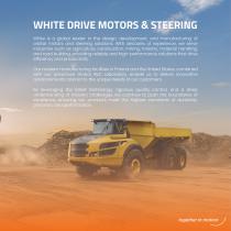 White Brochure - White Drive Motors And Steering - PDF Catalogs | Technical Documentation | Brochure