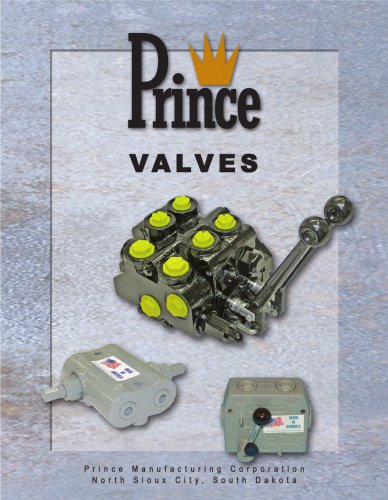 Prince Hydraulic Valve Prince RD-175-30 Flow Control Valve - 3000 PSI ...