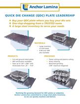 Quick Die Change (QDC) Plates - ANCHOR LAMINA - PDF Catalogs ...