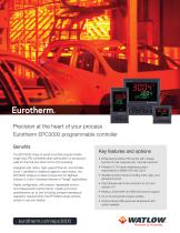 Inputs programmable controller - Eurotherm® EPC3000 - Watlow Electric ...