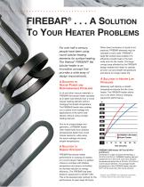 FIREBAR® Flat Tubular Heaters - Watlow Electric Manufacturing Company ...