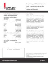serv-rite wire - Watlow Electric Manufacturing Company - PDF Catalogs ...