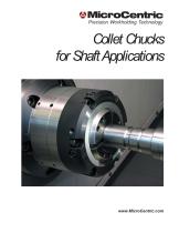 MicroCentric Collet Chucks for Shaft Applications - Microcentric - PDF ...