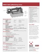 OMAX Model 2652 - OMAX - PDF Catalogs | Technical Documentation | Brochure