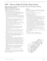 Falk? Ultramite® UW Right-Angle Helical Worm Gear Drive - Rexnord ...