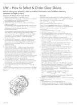 Falk? Ultramite® UW Right-Angle Helical Worm Gear Drive - Rexnord ...