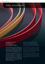 CONTI® SYNCHROFLEX Timing Belts - Continental Industry Contitech - PDF Catalogs | Technical ...