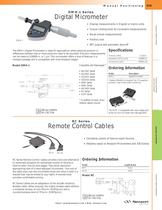 DMH-1 Series Digital Micrometer, Micrometer Remote Control Cable ...