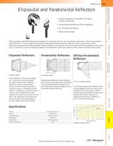 Ellipsoidal and Paraboloidal Reflectors - MICRO-CONTROLE / Spectra-Physics - PDF Catalogs ...