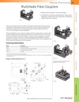 Multimode Fiber Couplers - MICRO-CONTROLE / Spectra-Physics - PDF ...