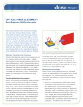OPTICAL FIBER ALIGNMENT - MICRO-CONTROLE / Spectra-Physics - PDF ...