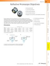 Reflective Microscope Objectives - MICRO-CONTROLE / Spectra-Physics - PDF Catalogs | Technical ...