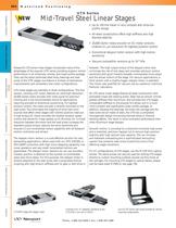 UTS Series Mid-Travel Steel Linear Stages - MICRO-CONTROLE / Spectra ...