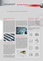 Cylinders - Neuson Hydrotec GmbH - PDF Catalogs | Technical ...