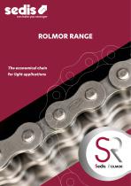 Rolmor range - SEDIS - PDF Catalogs | Technical Documentation | Brochure