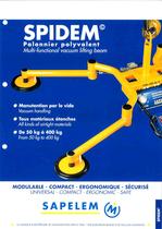 SPIDEM - SAPELEM - PDF Catalogs | Technical Documentation | Brochure