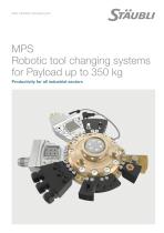 Robotic tool changer MPS 130 - Stäubli Fluid Connectors - PDF Catalogs ...