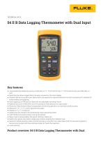 54 II B - FLUKE - PDF Catalogs | Technical Documentation | Brochure