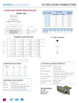 Filtered D-sub connector - Smiths Interconnect - PDF Catalogs ...