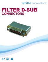 Filtered D-sub connector - Smiths Interconnect - PDF Catalogs ...