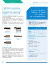 LightABLE Rugged optical transceivers - Smiths Interconnect - PDF ...