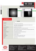 NV-2500 - HGH SYSTEMES INFRAROUGES - PDF Catalogs | Technical Documentation | Brochure