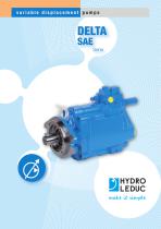 Variable displacement pumps | DELTA series - HYDRO LEDUC - PDF Catalogs ...
