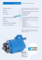Variable displacement pumps | DELTA series - HYDRO LEDUC - PDF Catalogs ...