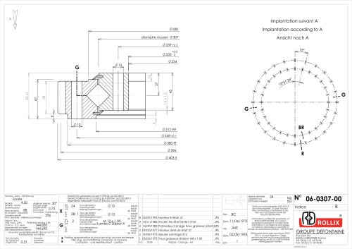 Rollix slewing rings catalogue English version - DEFONTAINE - ROLLIX ...