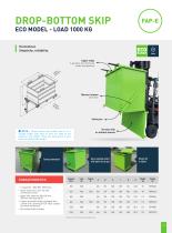 DROP BOTTOM SKIP ECO MODEL – LOAD 1000 KG - GOUBARD - PDF Catalogs ...