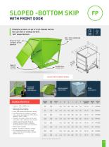 Trolley tilt truck - FP series - GOUBARD - high-capacity / bottom ...