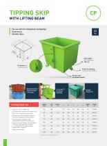 TIPPING SKIP WITH LIFTING BEAM - GOUBARD - PDF Catalogs | Technical ...