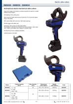 Electric cable cutters - CABLE EQUIPEMENTS - PDF Catalogs | Technical ...