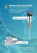 Differential pressure flow transducer - FDM08 - eyc-tech - volume / air / analog output