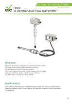 eyc-tech FDM06 Bi-directional Air Flow Transmitter - eyc-tech - PDF Catalogs | Technical ...