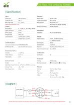 eyc-tech FDM06 Bi-directional Air Flow Transmitter - eyc-tech - PDF Catalogs | Technical ...