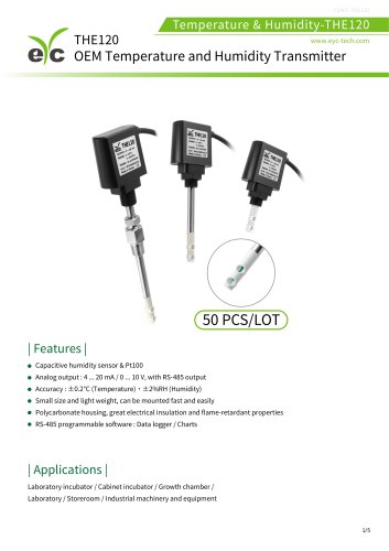 Todos os catálogos e folhetos técnicos Eyc-tech