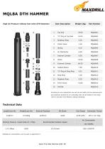 8 inch DTH hammer and bit - MAXDRILL ROCK TOOLS CO., LTD - PDF Catalogs ...