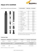 8 inch DTH hammer and bit - MAXDRILL ROCK TOOLS CO., LTD - PDF Catalogs ...